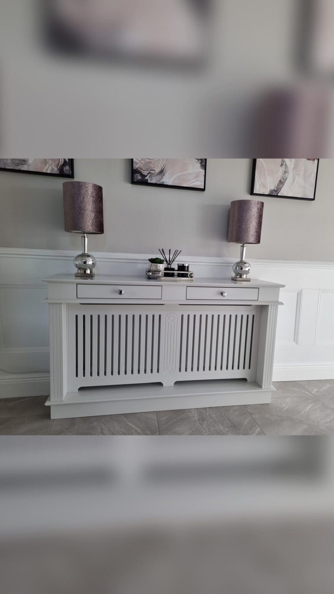 Radiator Console Table | More than a Rad Cover